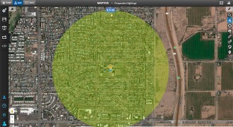 Create a Radius Map - Google Map Radius - Driving Radius Map