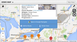 Turn by Turn Navigation - Maptive