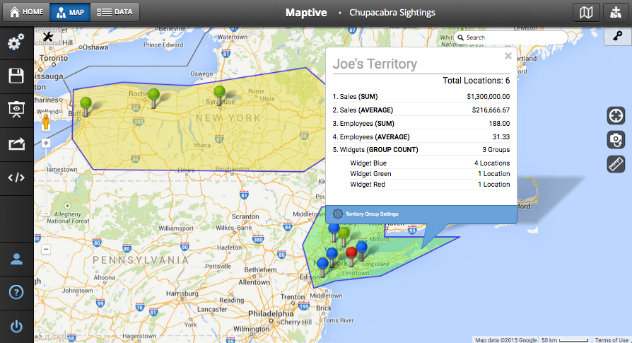 Plot Multiple Locations on a Map - Maptive Plot Multiple Locations on a Map - Maptive