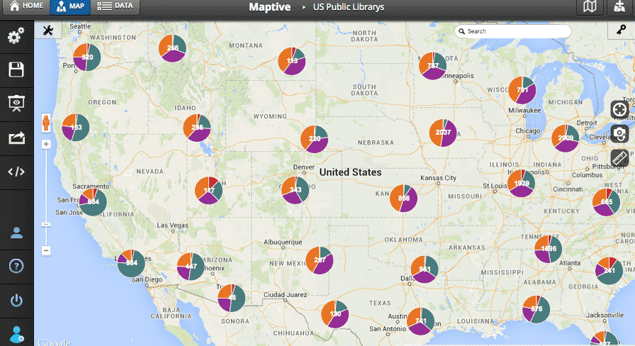 Custom Map Creator & Map Maker | Maptive Mapping Software