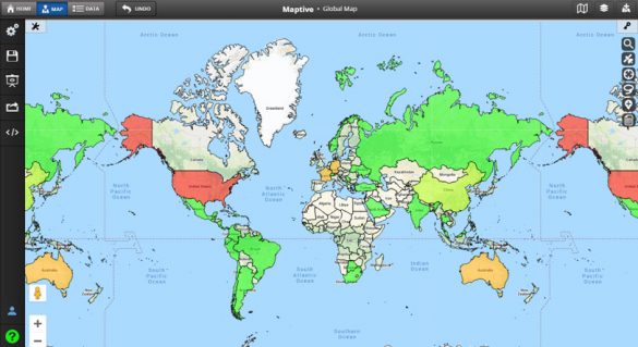 Custom Map Creator & Map Maker | Maptive Mapping Software