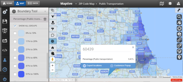 Create Territory Maps with Zip Codes | Maptive