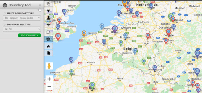Postcode Mapping - Postal Code Mapping Software | Maptive