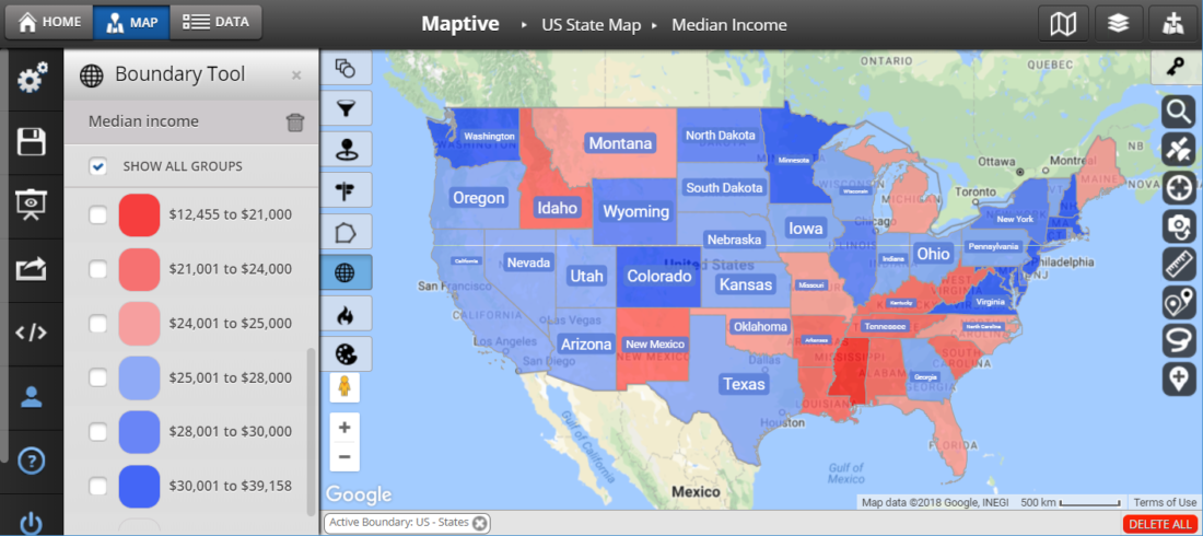 How to Create Interactive Color-Coded Maps | Maptive