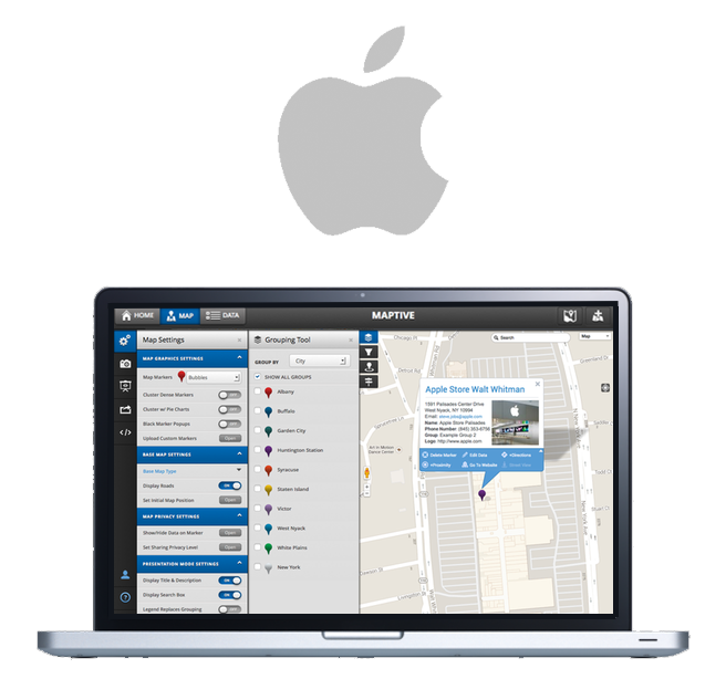 Mapping Software for Mac OS X | Maptive