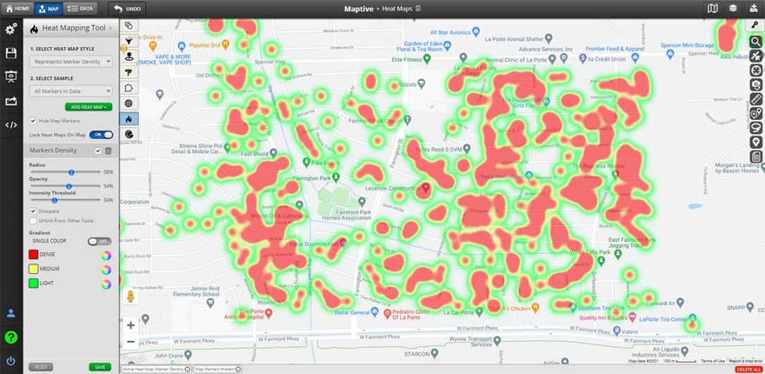 Location Mapping - Visualize Location Data on a Map | Maptive