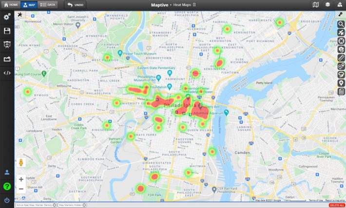 How Heat Maps are Used for Business Mapping | Maptive