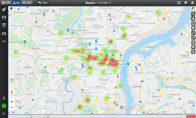 How Heat Maps are Used for Business Mapping | Maptive