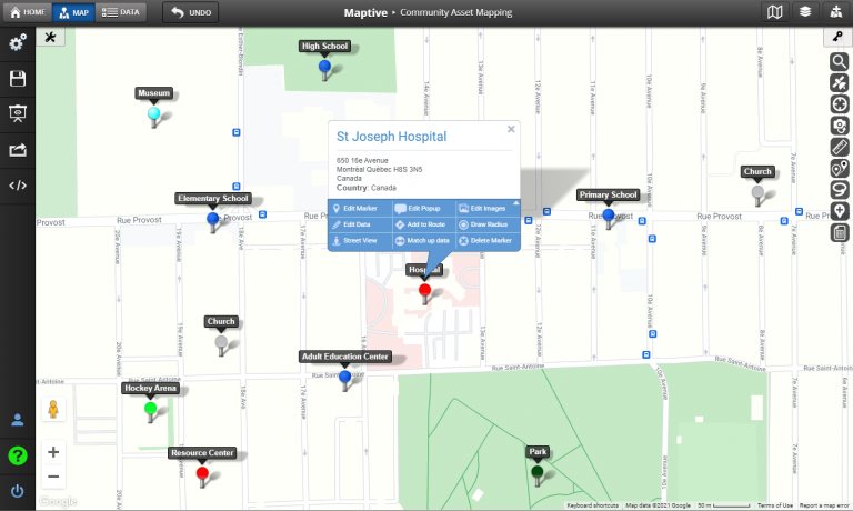 Mapping Software for Community Asset Mapping | Maptive
