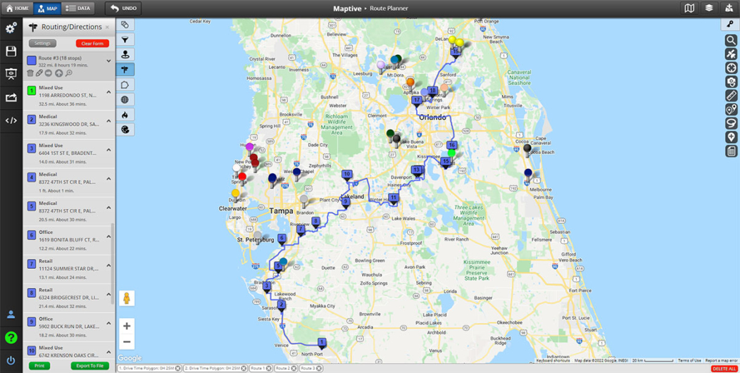 Delivery Route Planning & Optimization Software | Maptive