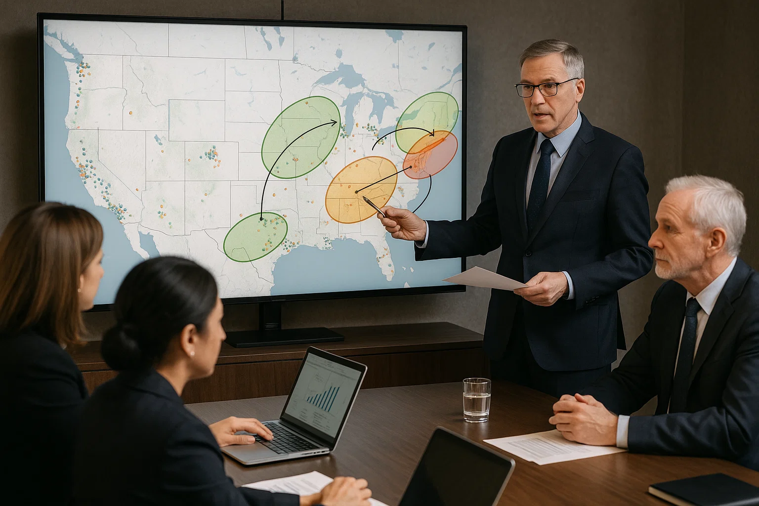 Visualize Your Expansion Plan: Top-Level Maps for Board Reports | Maptive