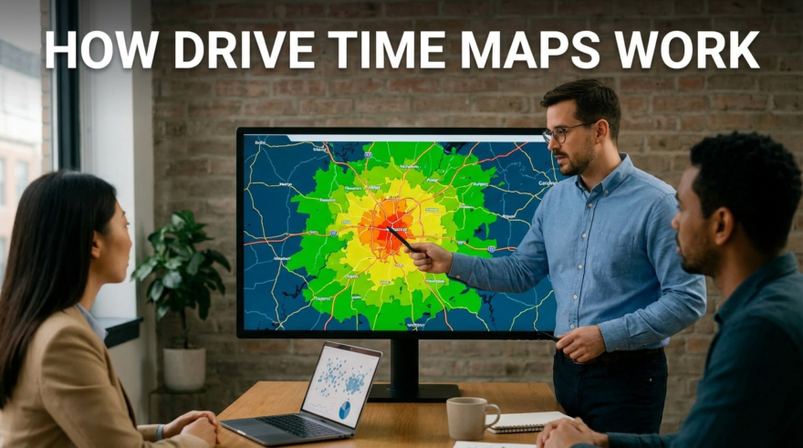What is a Drive Time Map & How Do You Use One? | Maptive
