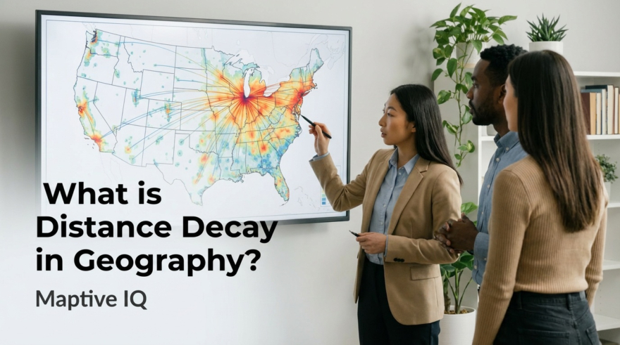 What is Distance Decay in Geography? | Maptive