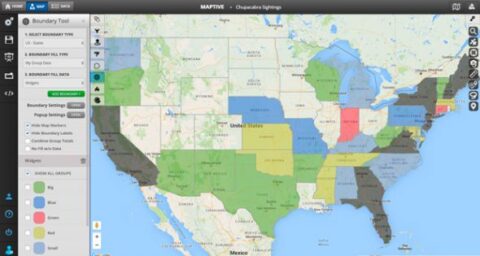 Boundary Map Maker - Geographic Boundary Line Maps | Maptive