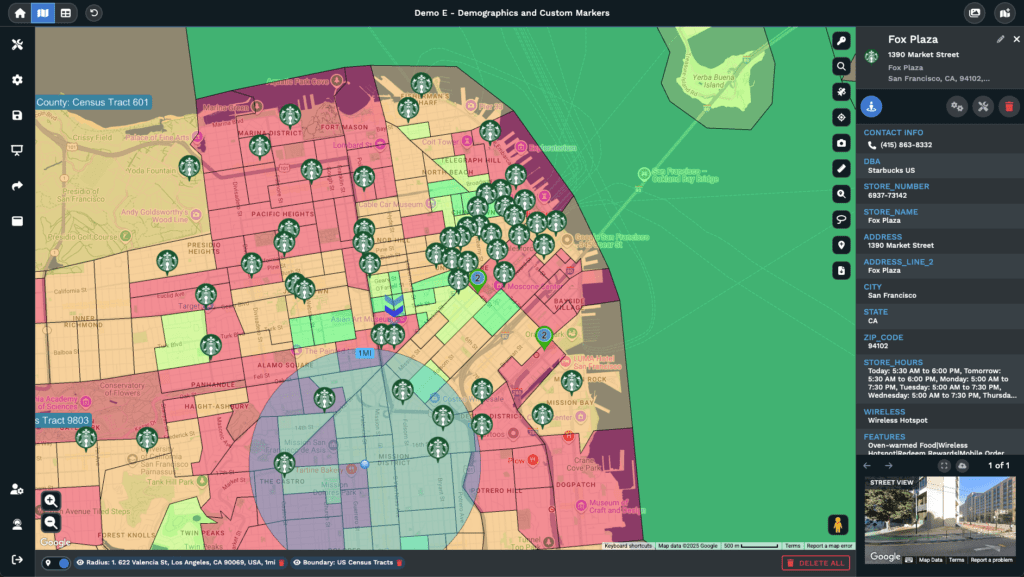 Geographic Boundary Tool & Boundary Map Maker | Maptive